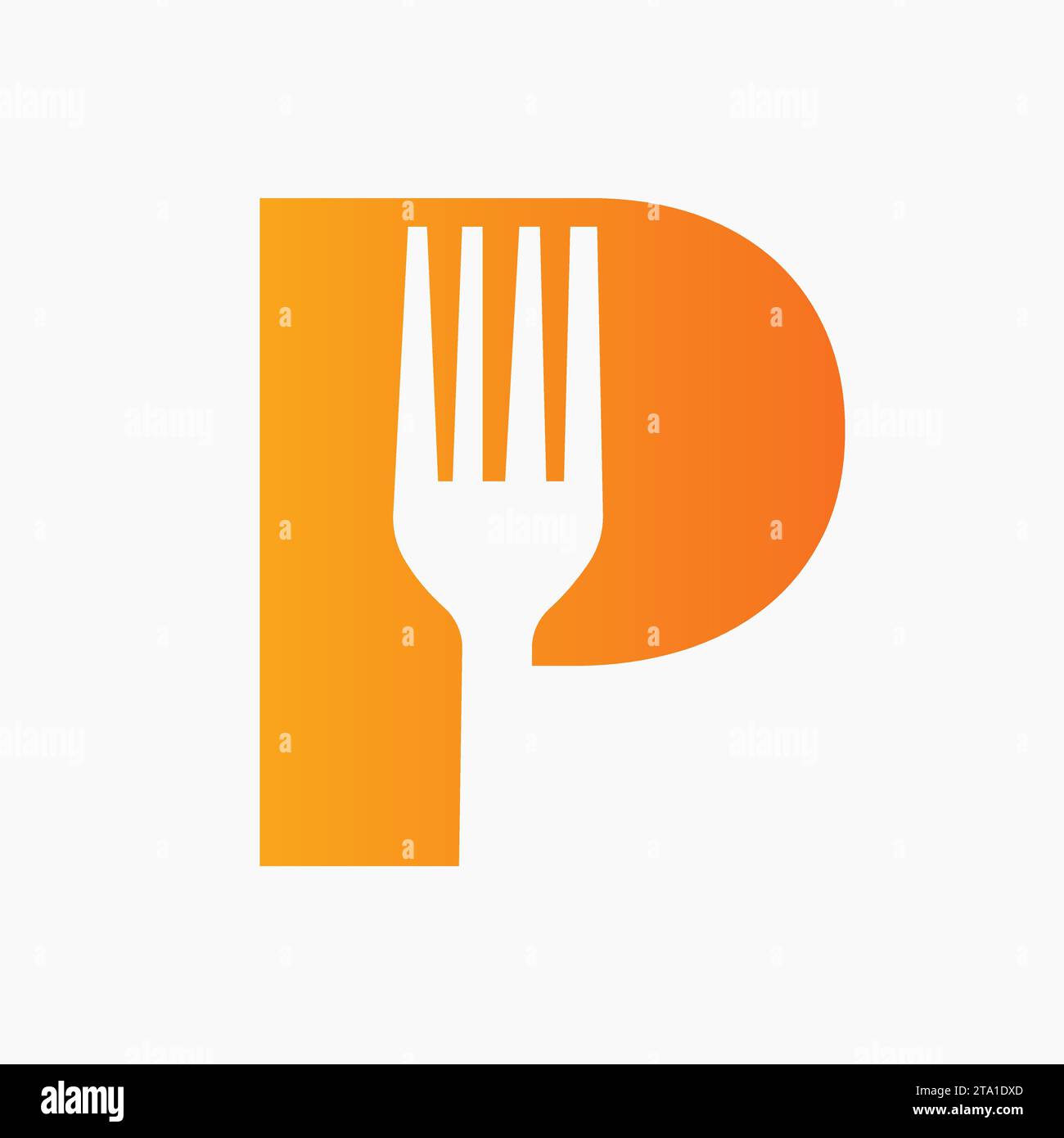 P restaurant logo Cut Out Stock Images & Pictures - Alamy