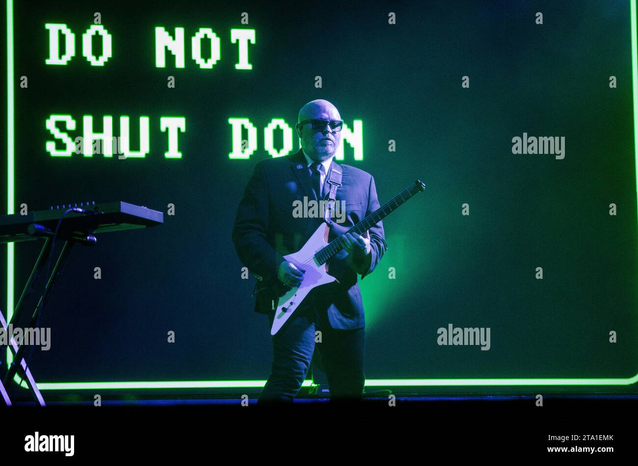 Mat Mitchell of Puscifer performing at Rockwave Festival in Athens ...