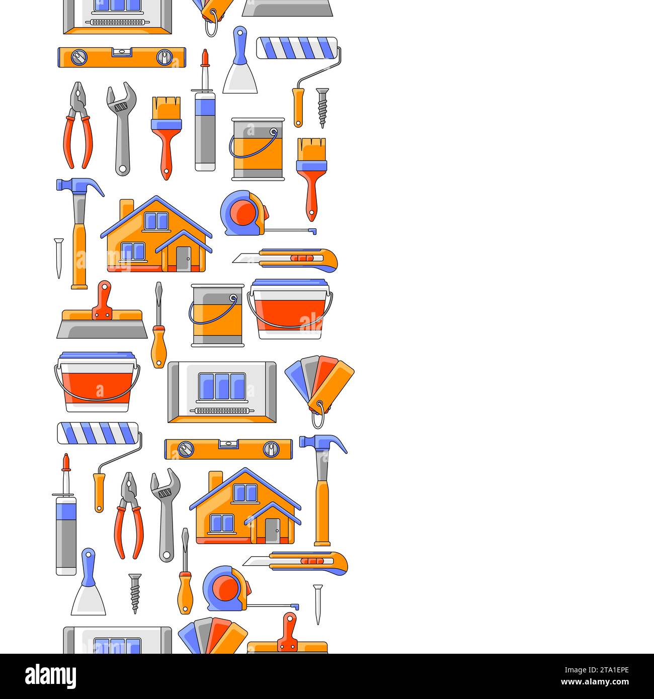 Adjustable wrench pattern Stock Vector Images - Alamy