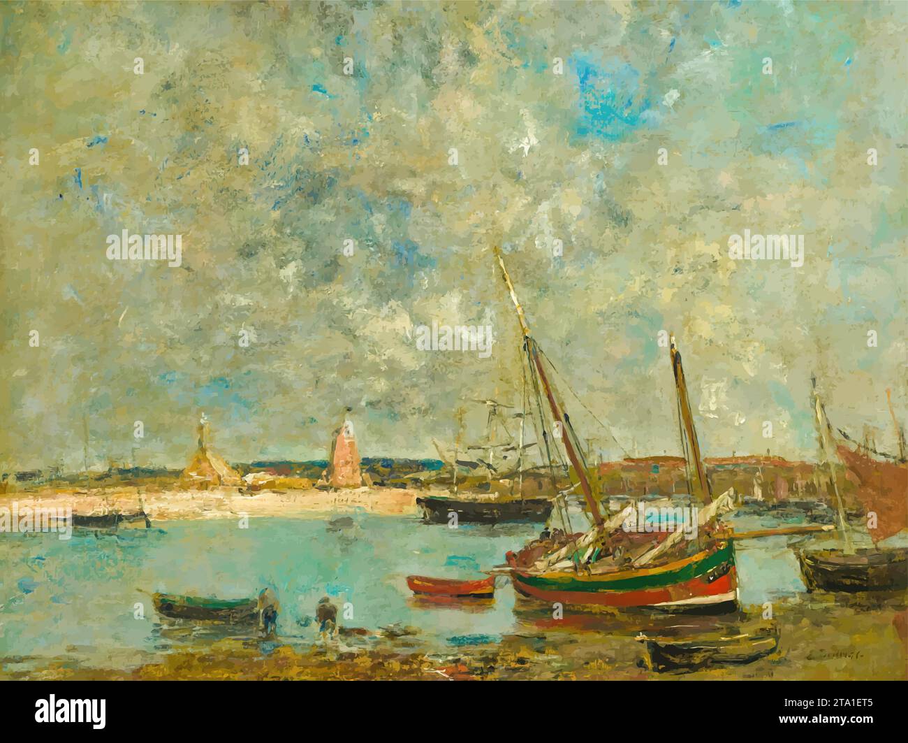 Boudin eugene 1824 98 hi-res stock photography and images - Alamy