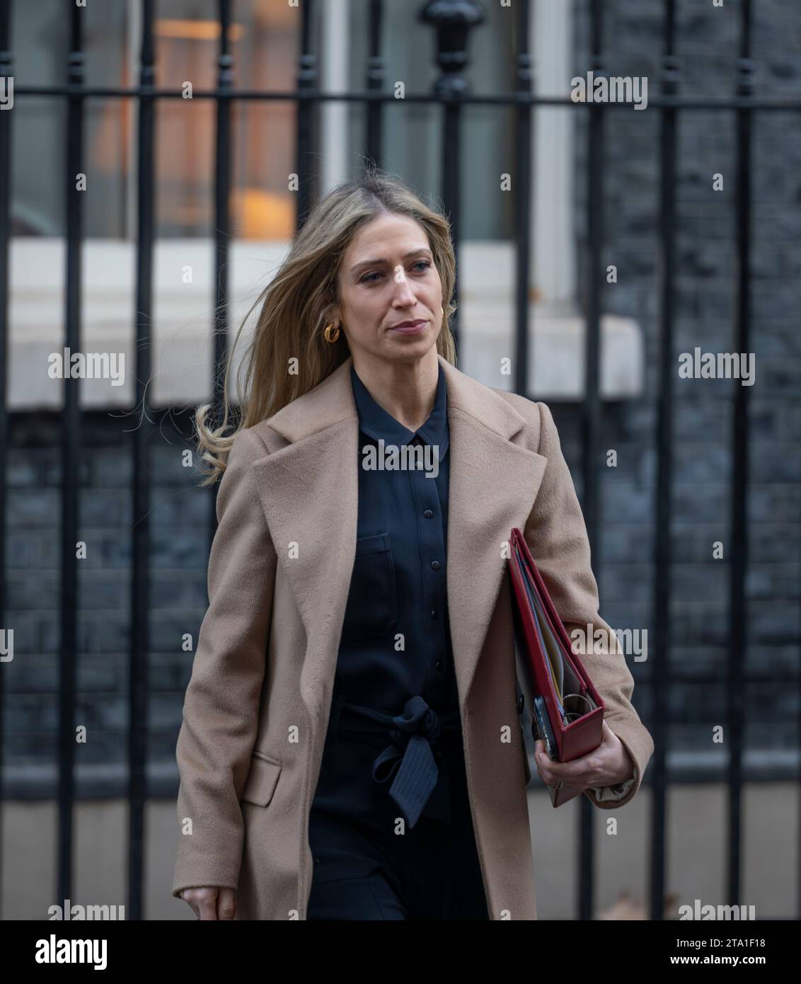 Downing Street, London, UK. 28th Nov, 2023. Laura Trott MP, Chief ...
