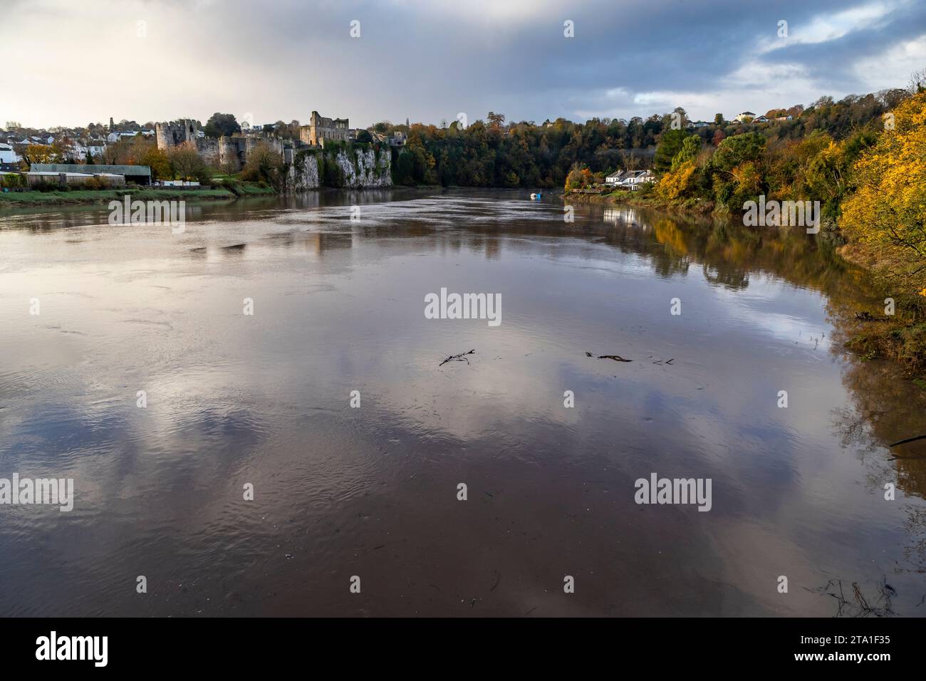 The ramparts of chepstow castle hi-res stock photography and images - Alamy