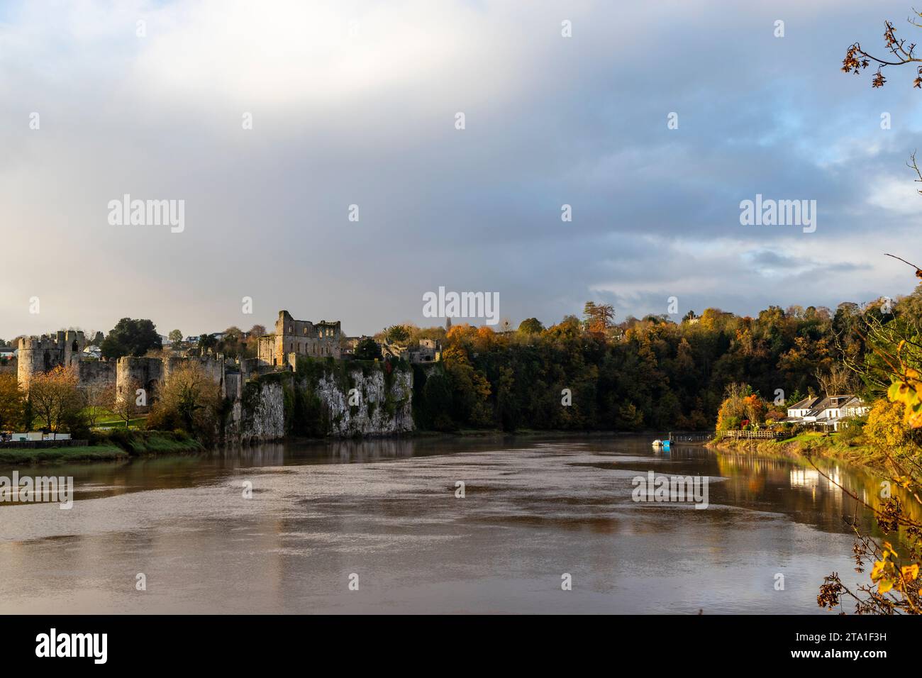 The ramparts of chepstow castle hi-res stock photography and images - Alamy