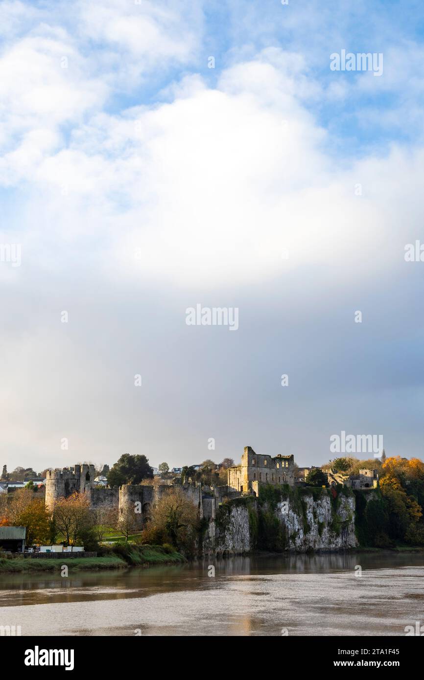 The ramparts of chepstow castle hi-res stock photography and images - Alamy