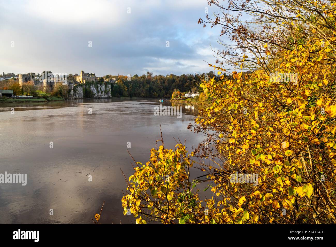 The ramparts of chepstow castle hi-res stock photography and images - Alamy