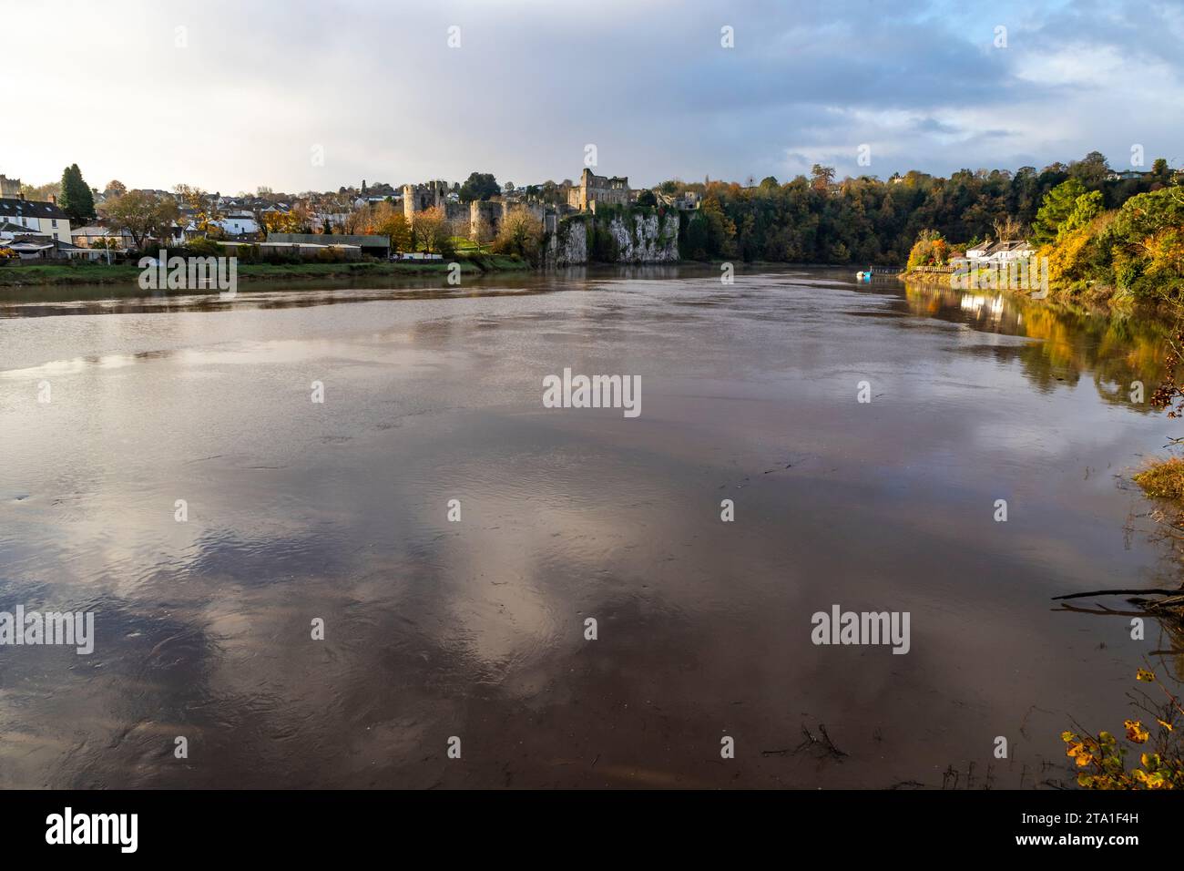 The ramparts of chepstow castle hi-res stock photography and images - Alamy