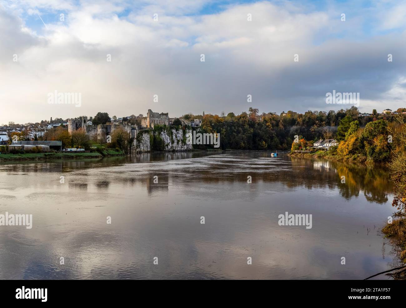 The ramparts of chepstow castle hi-res stock photography and images - Alamy