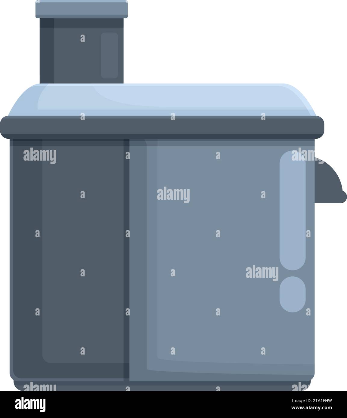 Kitchen juicer icon cartoon vector. Modern processor. Food ad smoothie ...