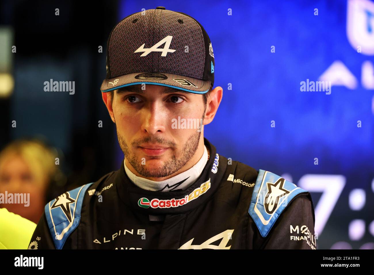 Abu Dhabi, Abu Dhabi. 28th Nov, 2023. Esteban Ocon (FRA) Alpine F1 Team ...