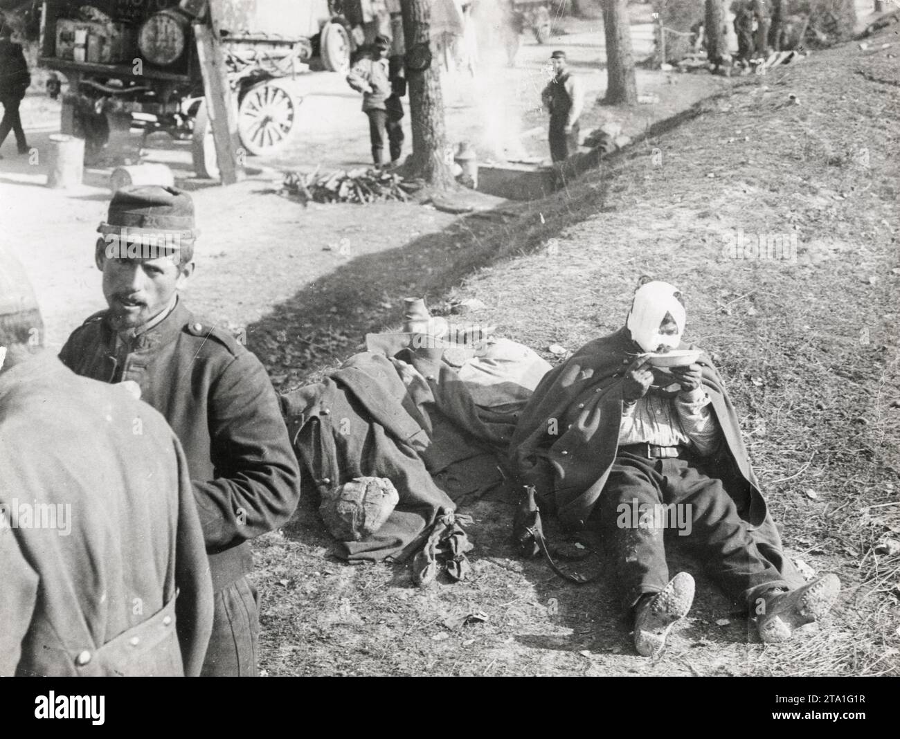 French army field kitchen hi-res stock photography and images - Alamy