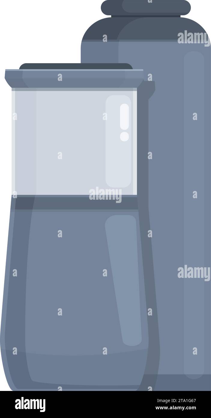 Organic food mixer icon cartoon vector. Juicer fruit. Drink machine ...