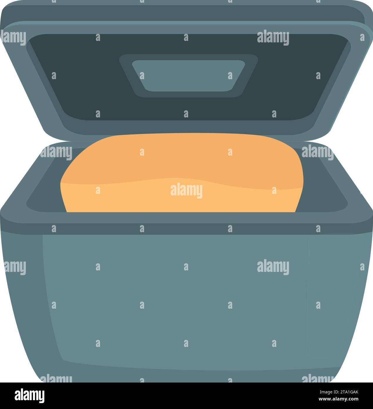 Making toast grill Stock Vector Images - Alamy