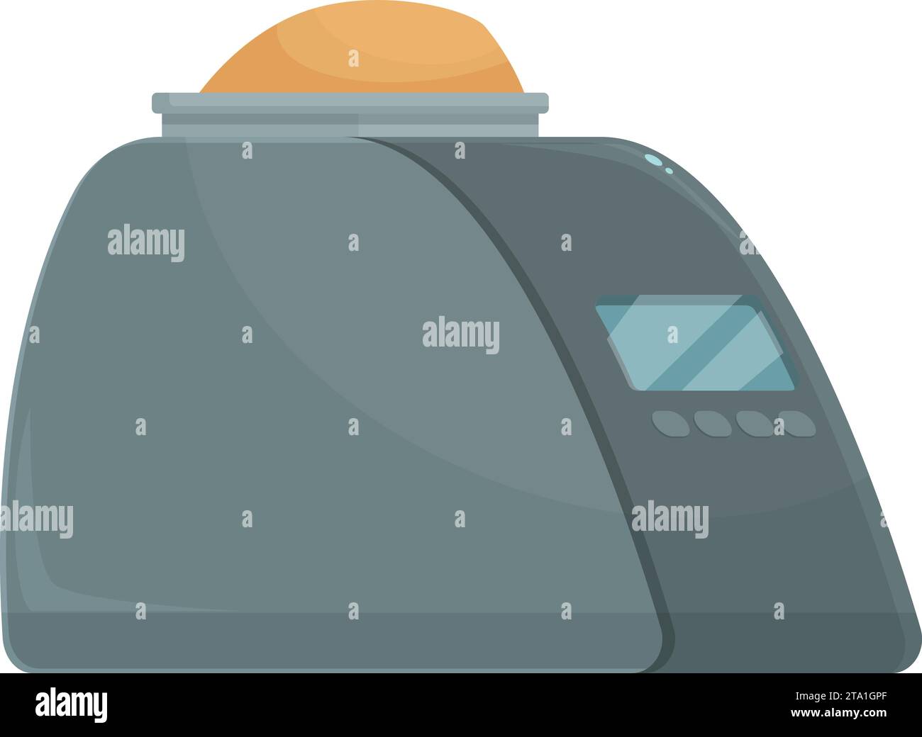 Making toast grill Stock Vector Images - Alamy