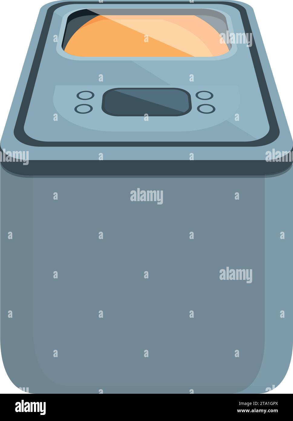Bakery bread maker icon cartoon vector. Recipe making iron cooking ...