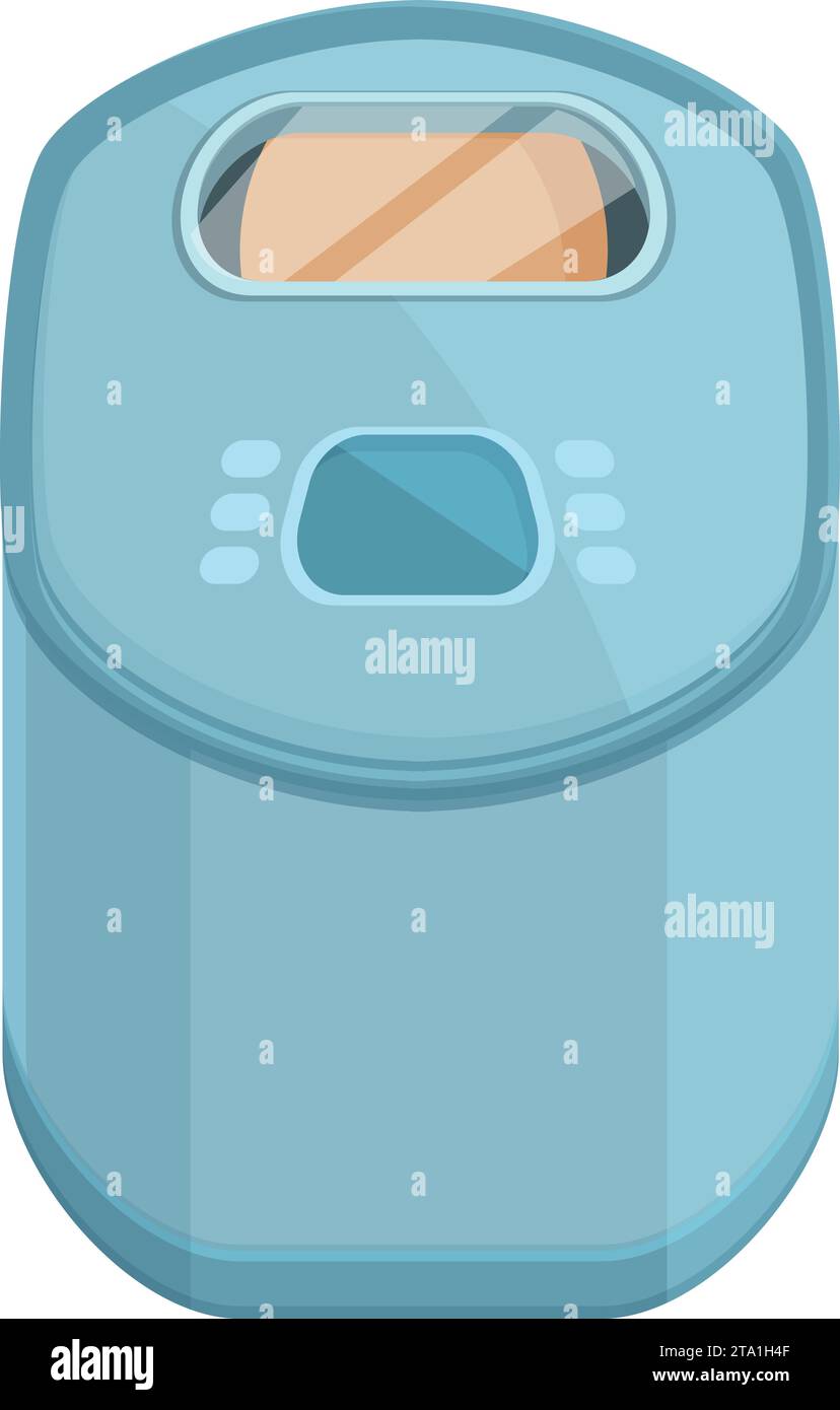 Bread maker food icon cartoon vector. Recipe cook food. Making cooking ...