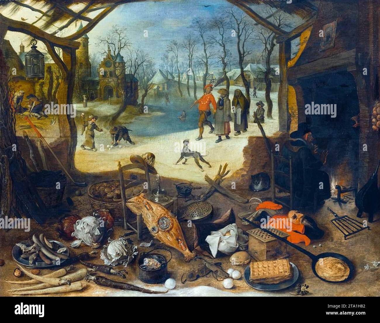 Allegory of winter hi-res stock photography and images - Alamy