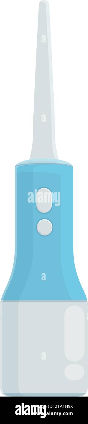 Water teeth irrigator icon cartoon vector. Clean manual tooth. Dentist ...