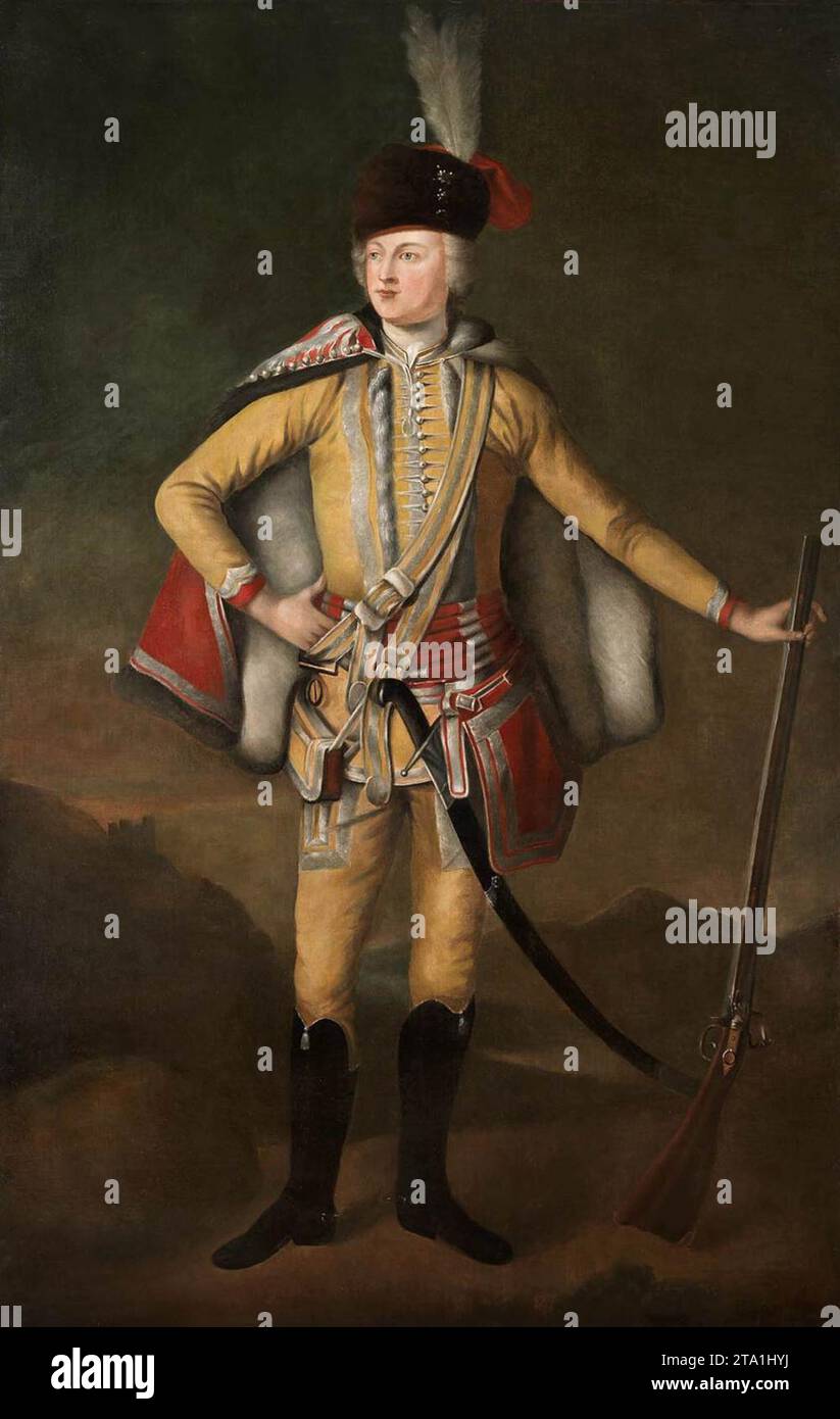 Portrait of John 20th Earl of Crawford and Lindsay 1725-30 by Richard ...