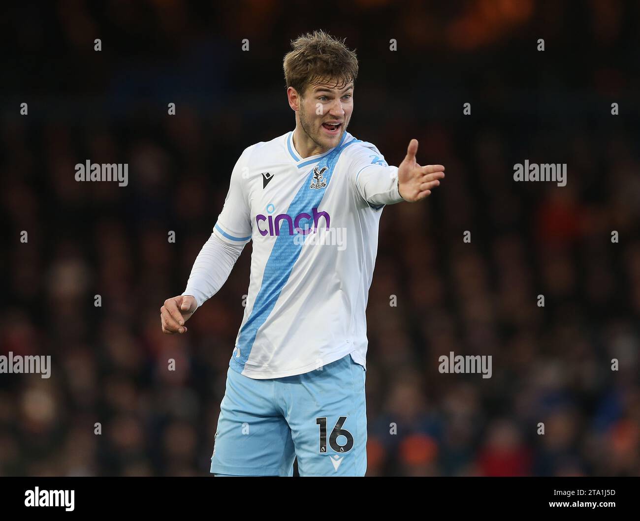 Joachim Andersen of Crystal Palace. - Luton Town v Crystal Palace ...