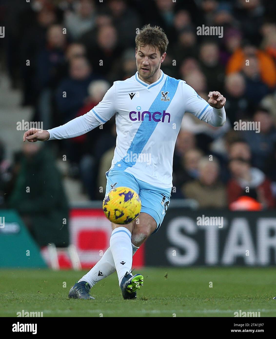 Joachim Andersen of Crystal Palace. - Luton Town v Crystal Palace ...