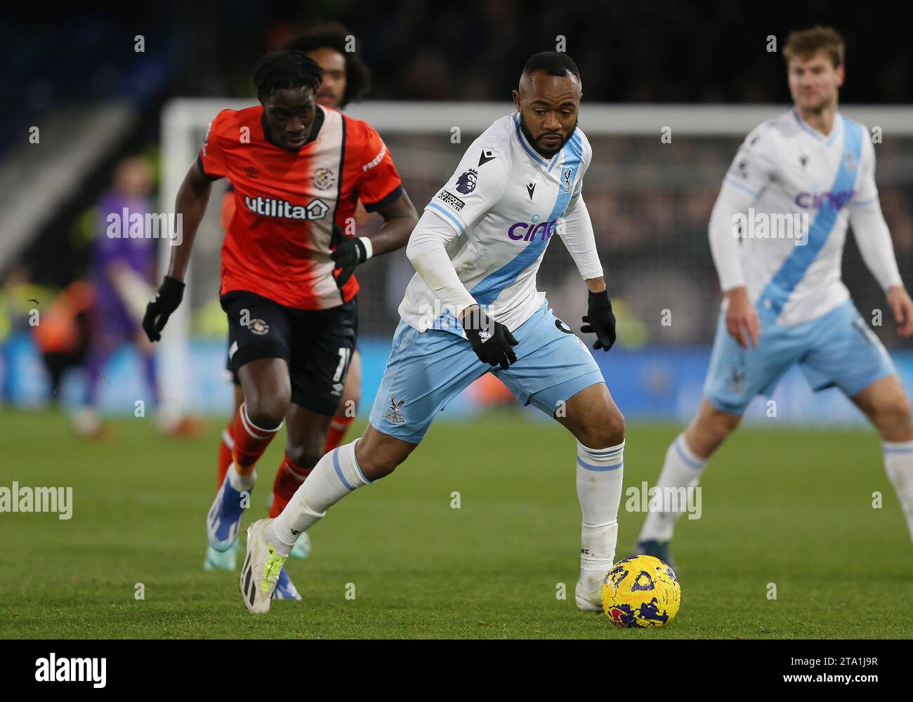 Jordan Ayew of Crystal Palace. - Luton Town v Crystal Palace, Premier ...