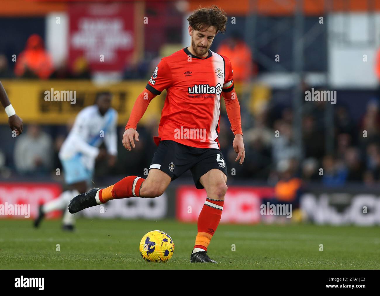 Tom Lockyer of Luton Town. - Luton Town v Crystal Palace, Premier ...