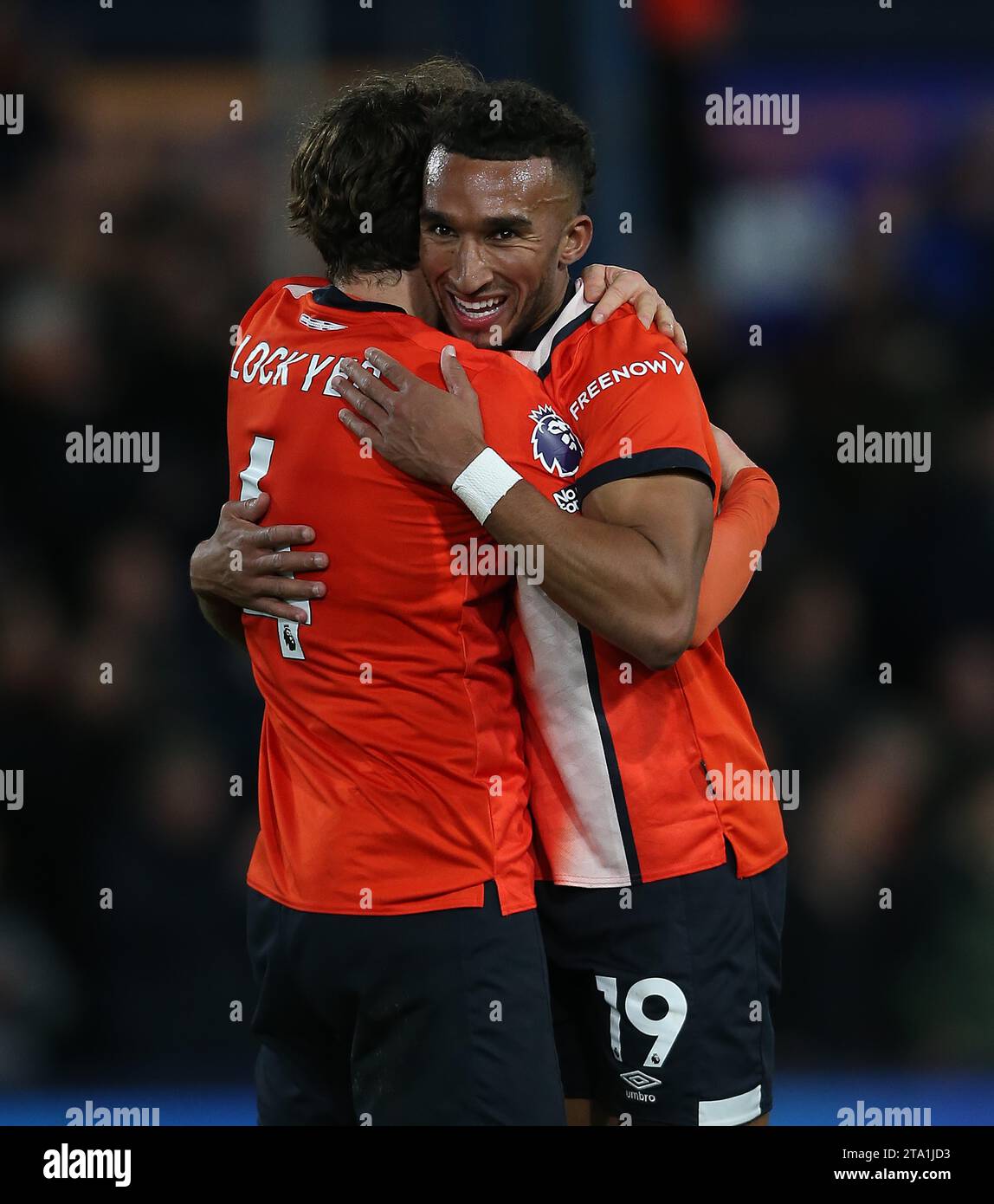 Jacob Brown & Tom Lockyer of Luton Town celebrates the victory. - Luton ...