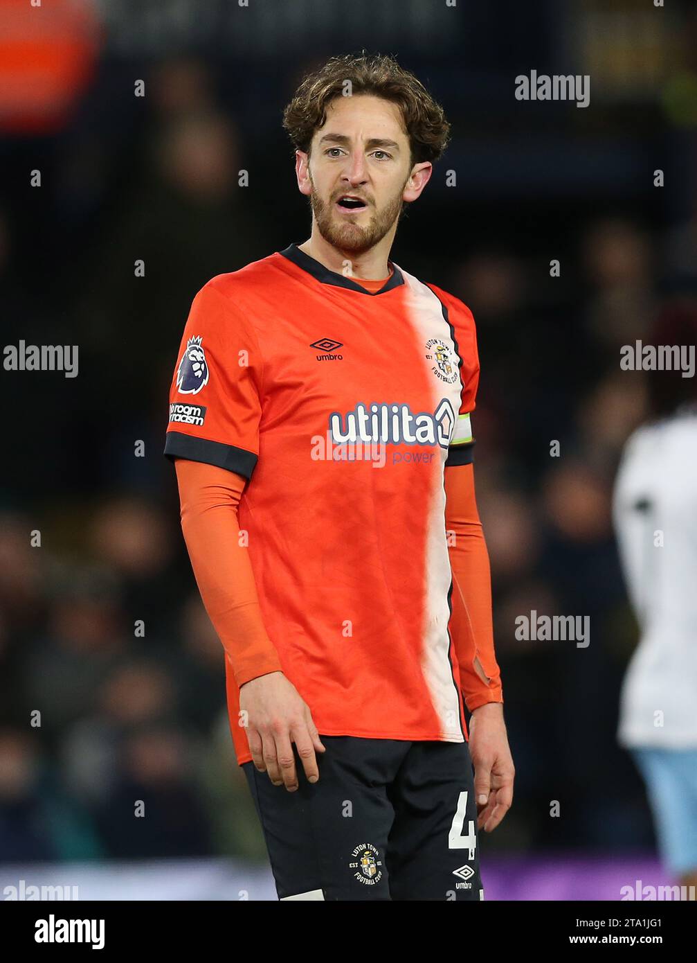 Tom Lockyer of Luton Town. - Luton Town v Crystal Palace, Premier ...