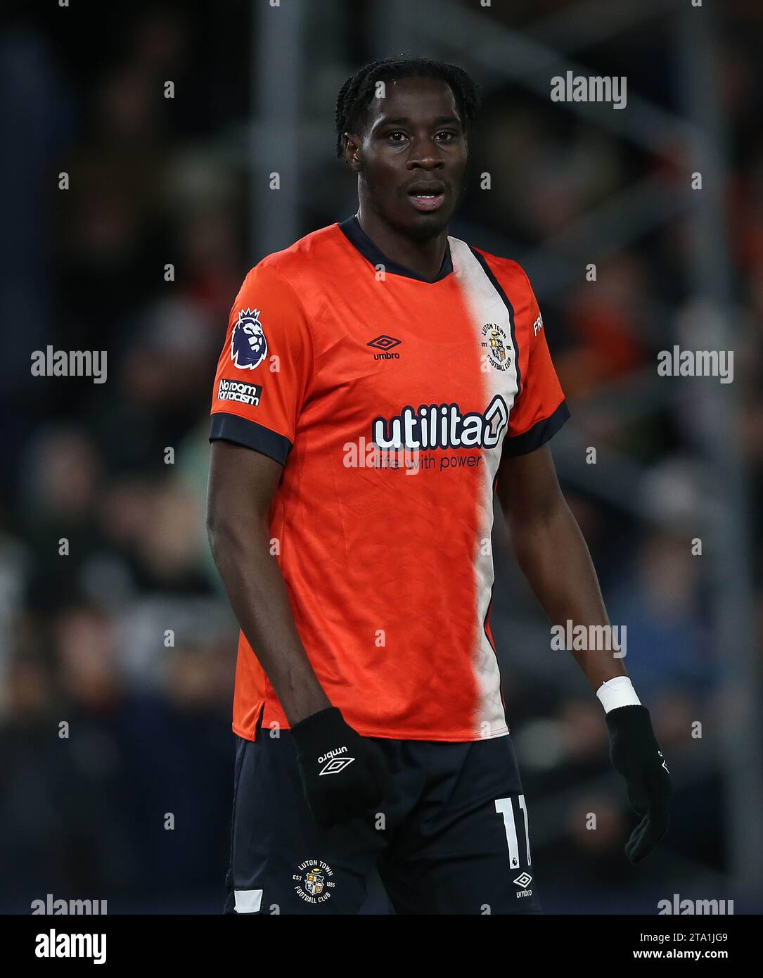 Elijah Adebayo of Luton Town. - Luton Town v Crystal Palace, Premier ...