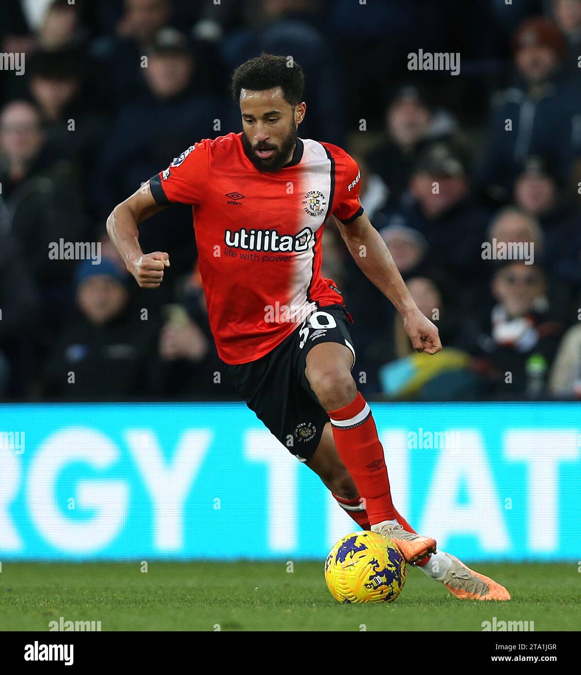 Andros Townsend of Luton Town. - Luton Town v Crystal Palace, Premier ...