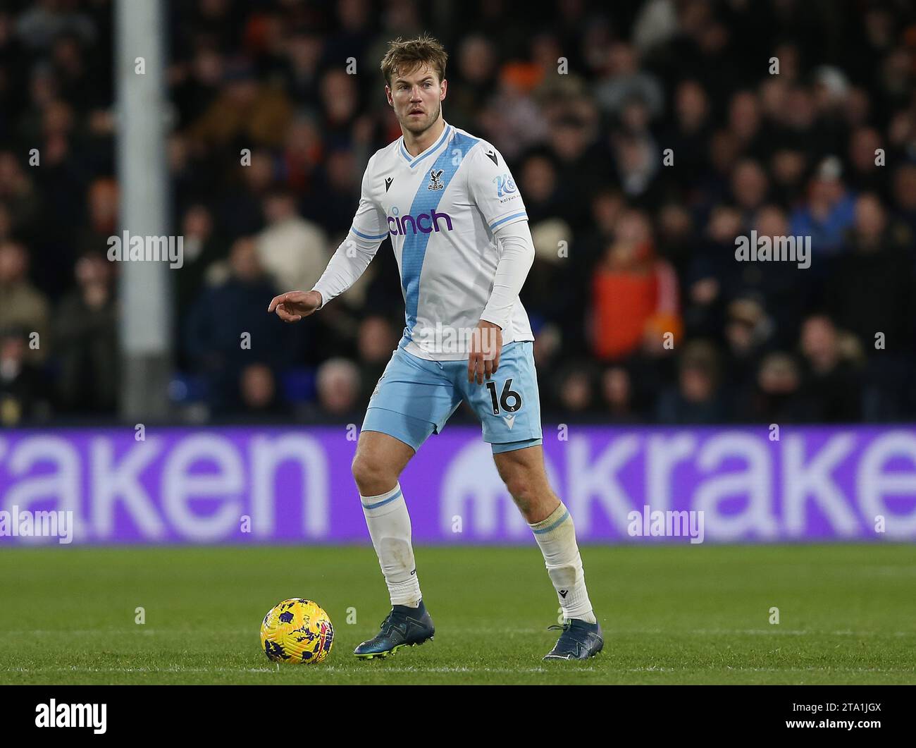 Joachim Andersen of Crystal Palace. - Luton Town v Crystal Palace ...