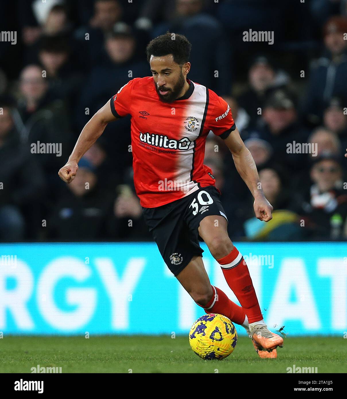 Andros Townsend of Luton Town. - Luton Town v Crystal Palace, Premier ...