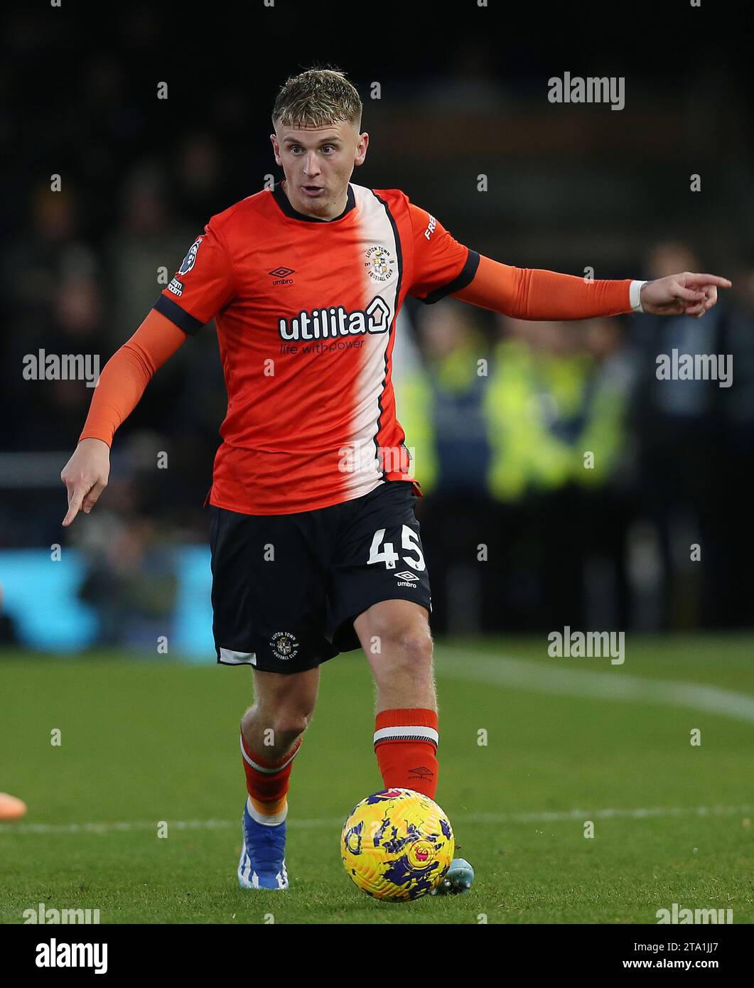 Alfie Doughty of Luton Town. - Luton Town v Crystal Palace, Premier ...