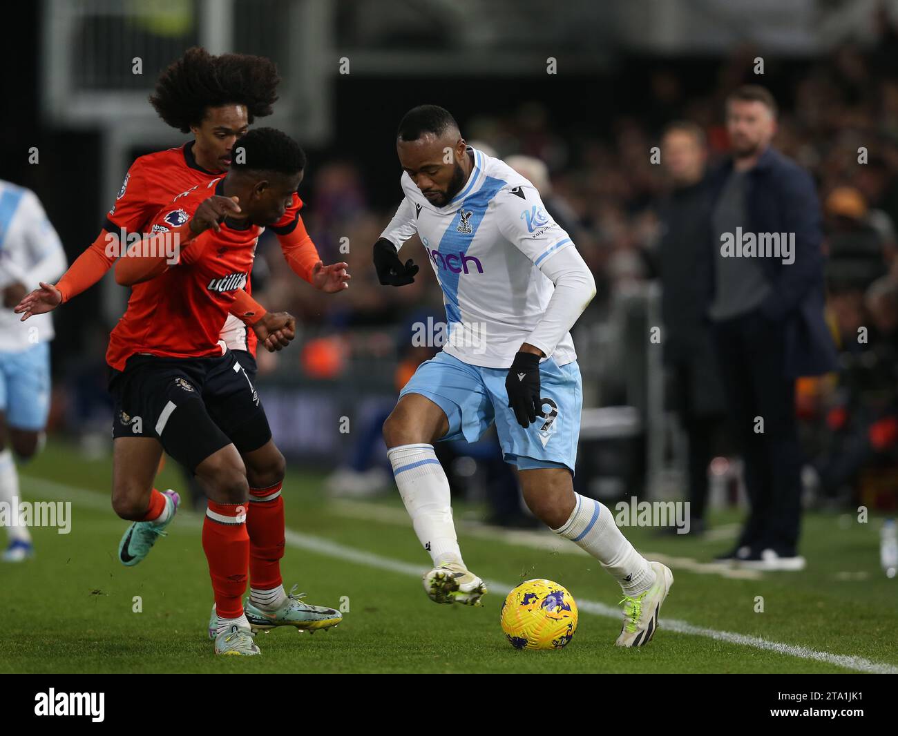 Jordan Ayew of Crystal Palace. - Luton Town v Crystal Palace, Premier ...