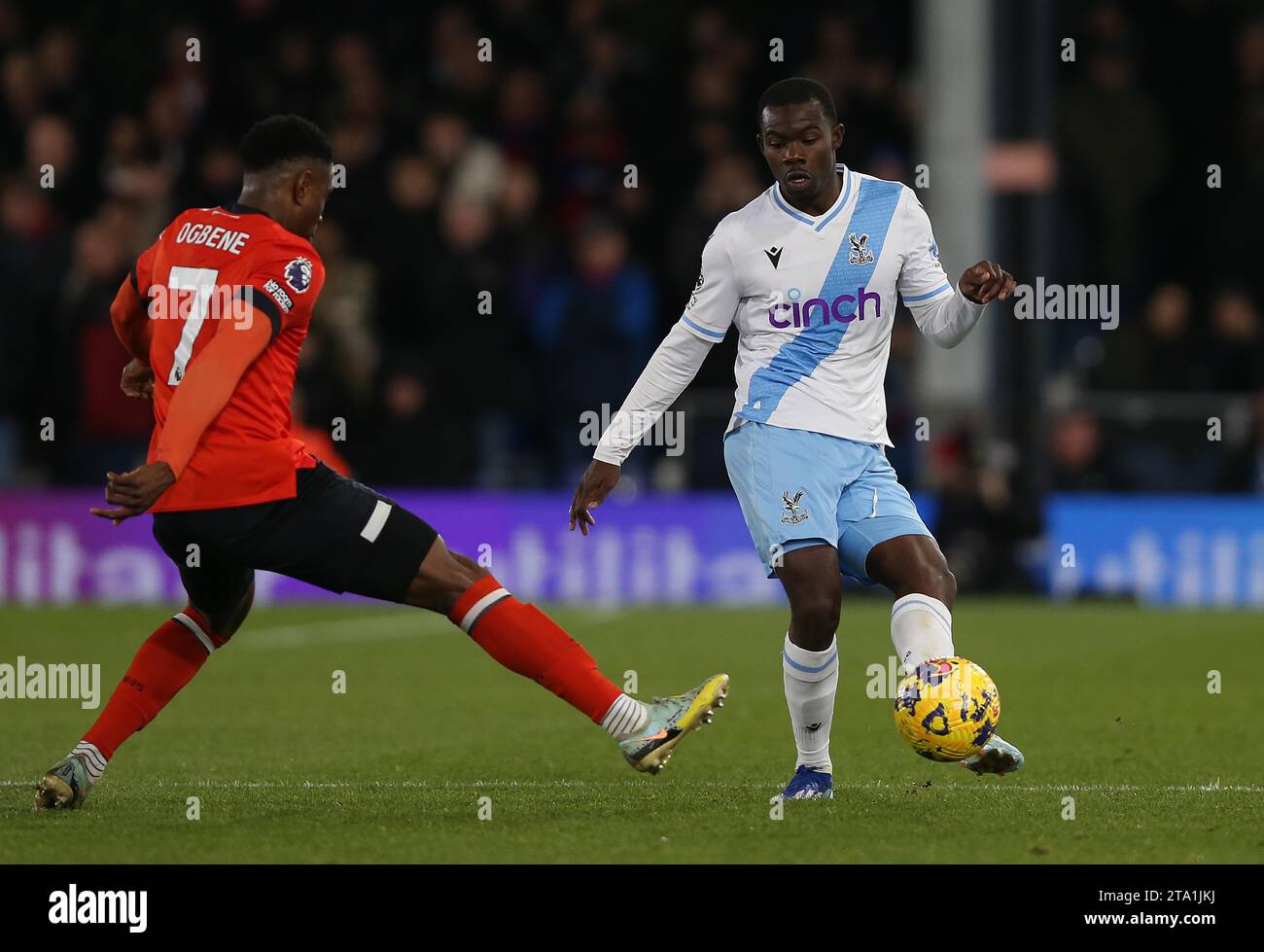 Tyrick Mitchell of Crystal Palace. - Luton Town v Crystal Palace ...