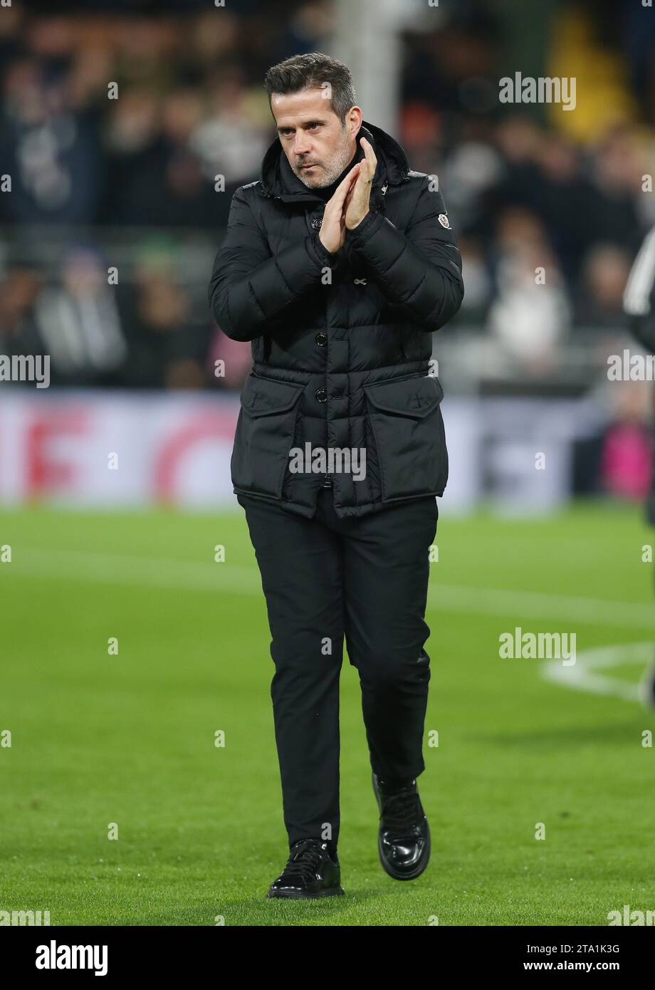 Marco Silva Manager of Fulham. - Fulham v Wolverhampton Wanderers ...