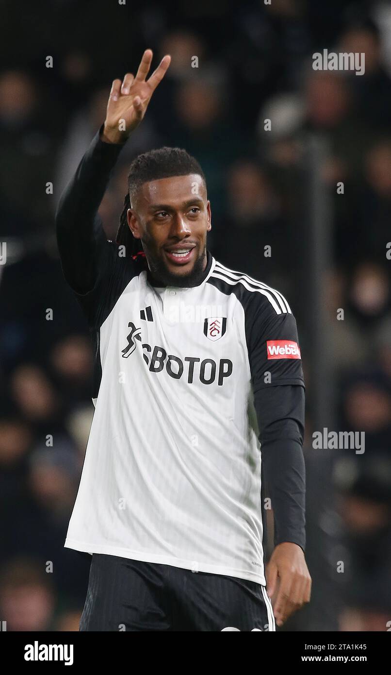 Alex iwobi celebration hi-res stock photography and images - Alamy