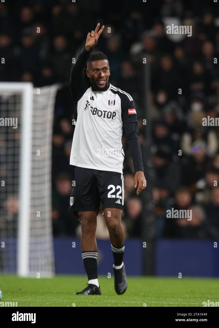 GOAL 1-0, Alex Iwobi of Fulham goal celebration. - Fulham v ...