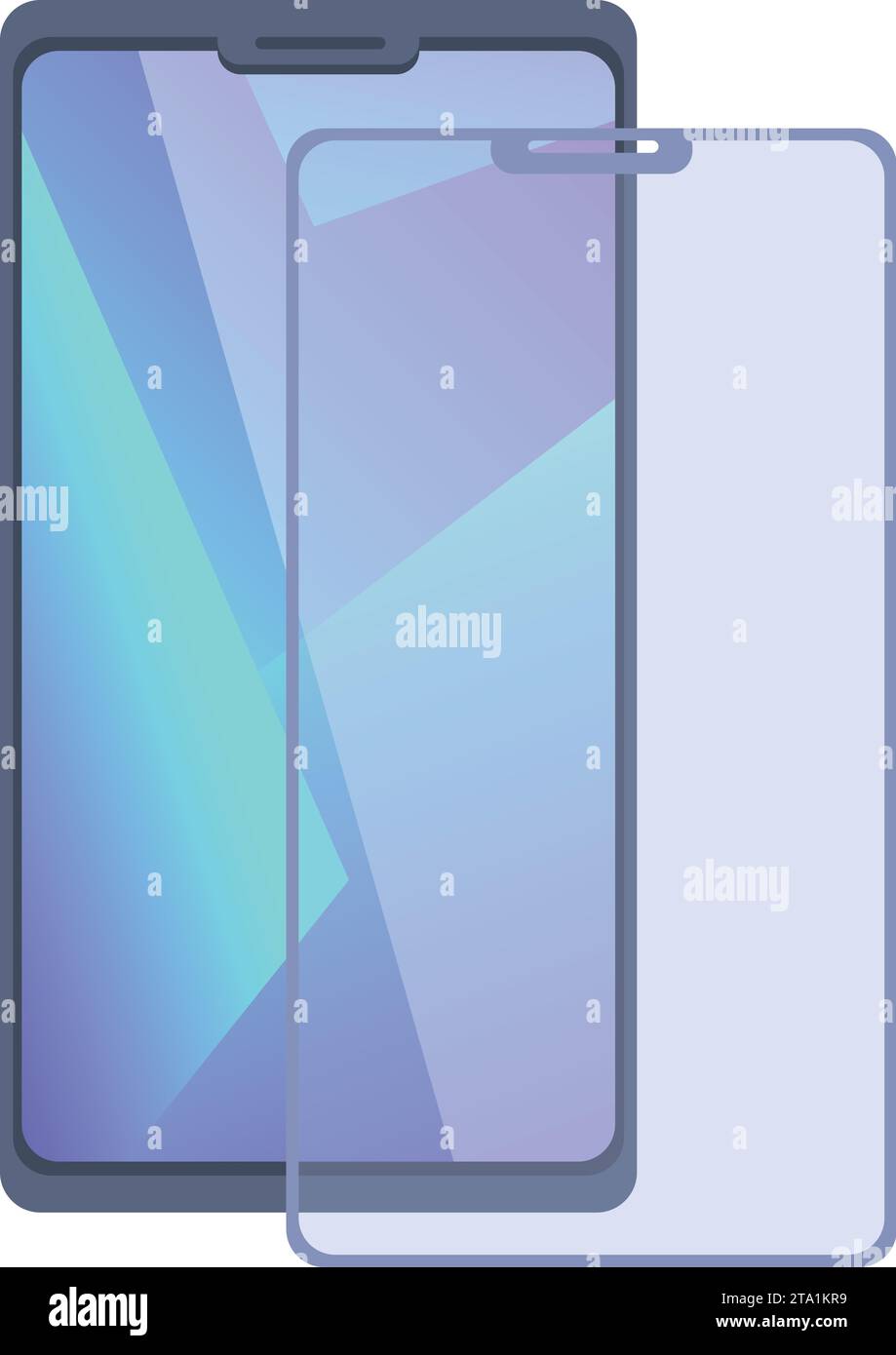 Broken glass display case Cut Out Stock Images & Pictures - Alamy