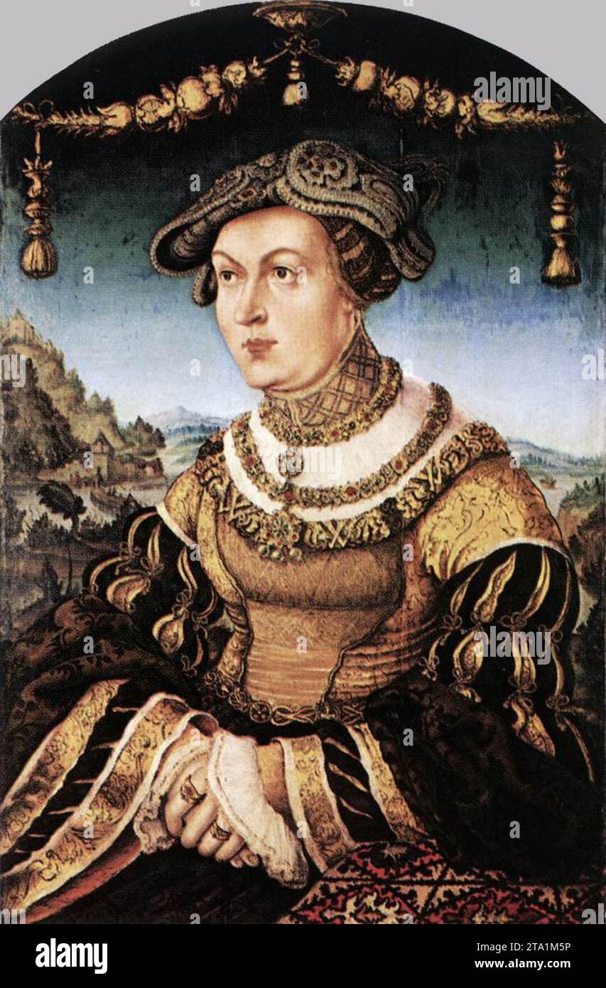 Princess Maria Jacobäa - by Hans Wertinger Stock Photo - Alamy