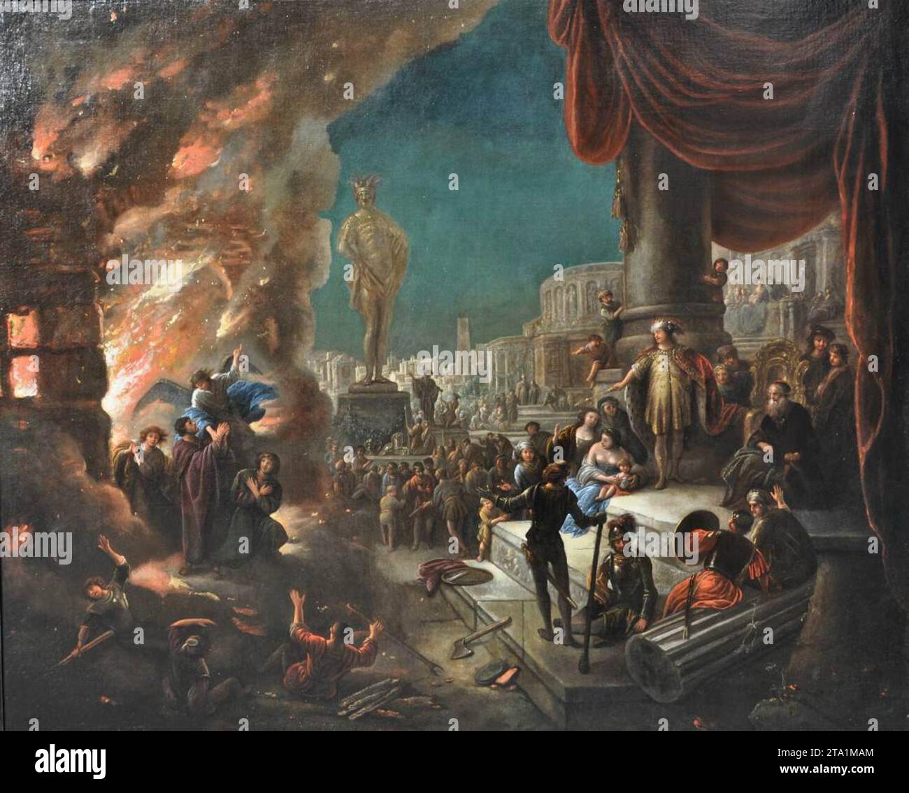 Fiery canvas hi-res stock photography and images - Alamy