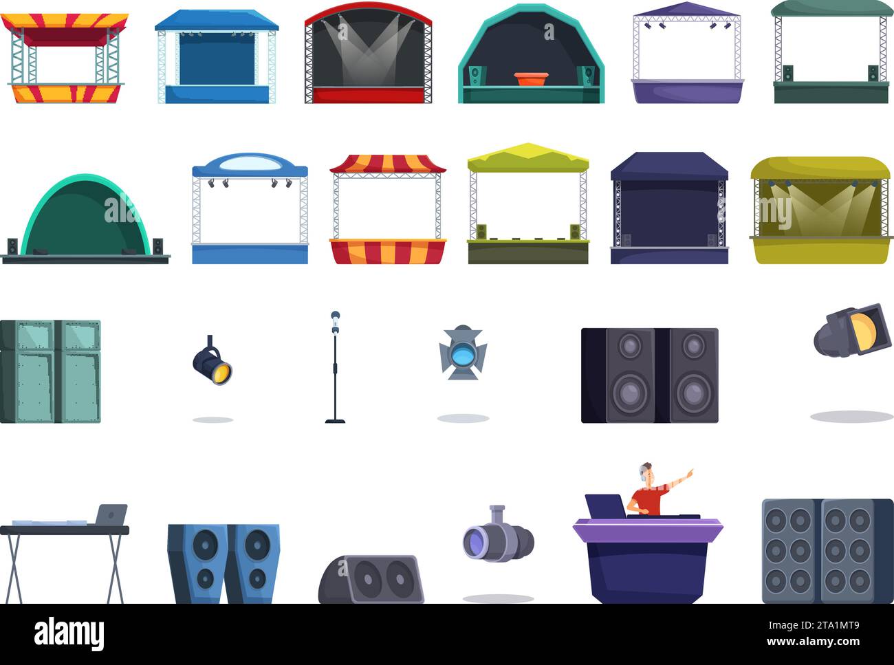 Alfresco festival Cut Out Stock Images & Pictures - Alamy