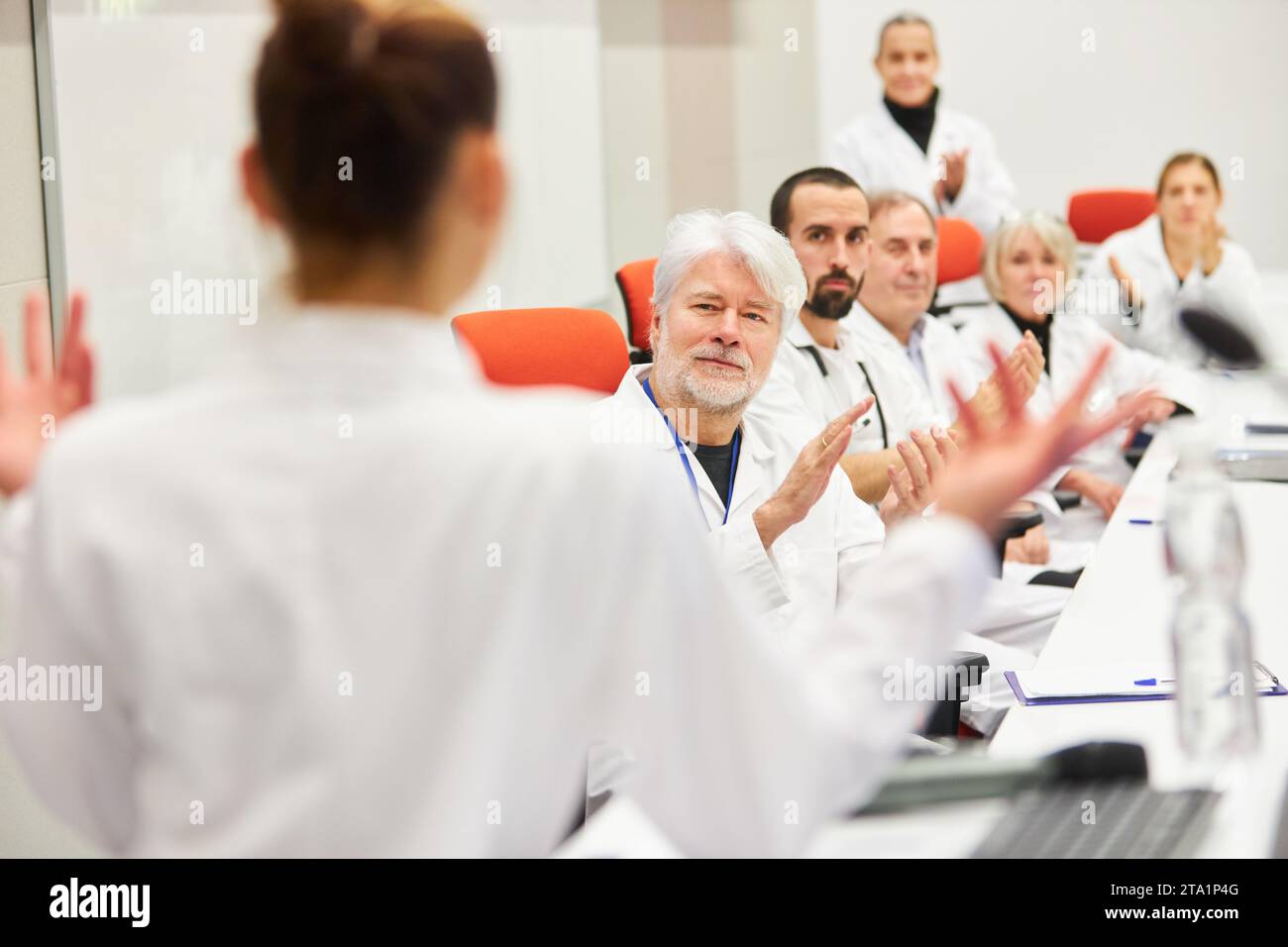 Medical conference presenter hi-res stock photography and images - Alamy