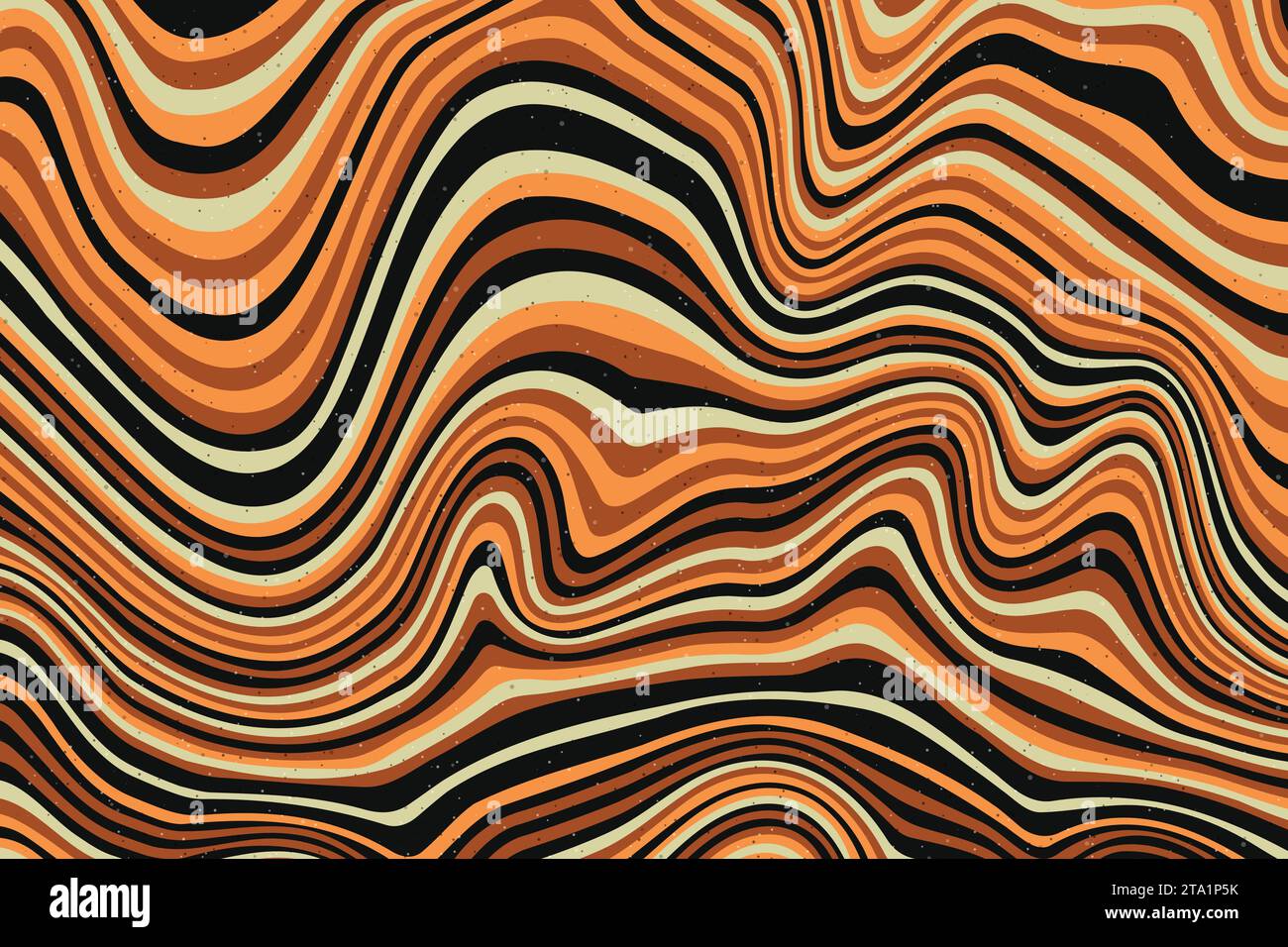 Abstract psychedelic groovy background. Vector illustration Stock ...