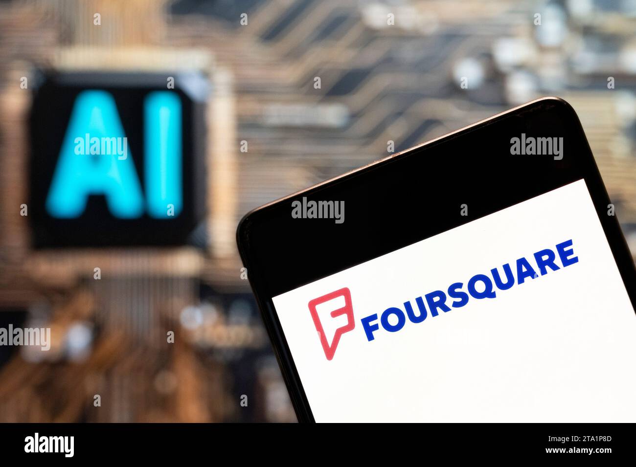 Foursquare logo hi-res stock photography and images - Alamy