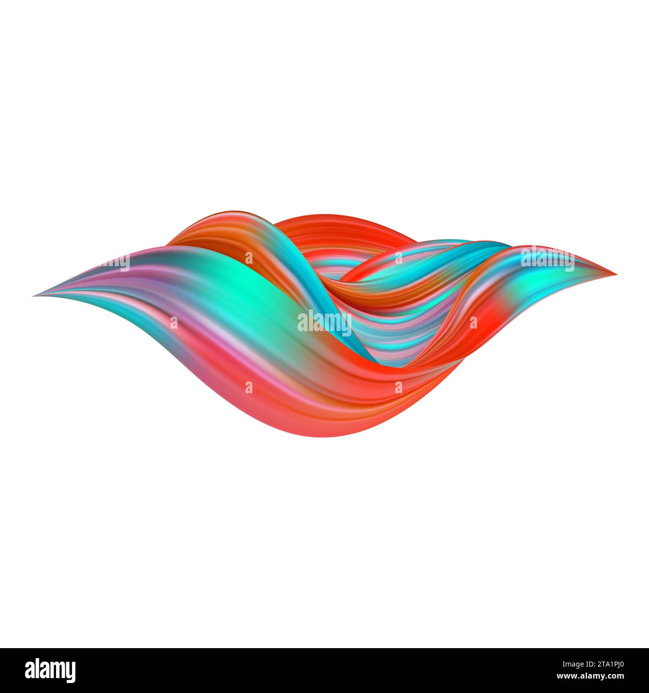 3d Brushstroke gradient texture brush Stock Vector Image & Art - Alamy