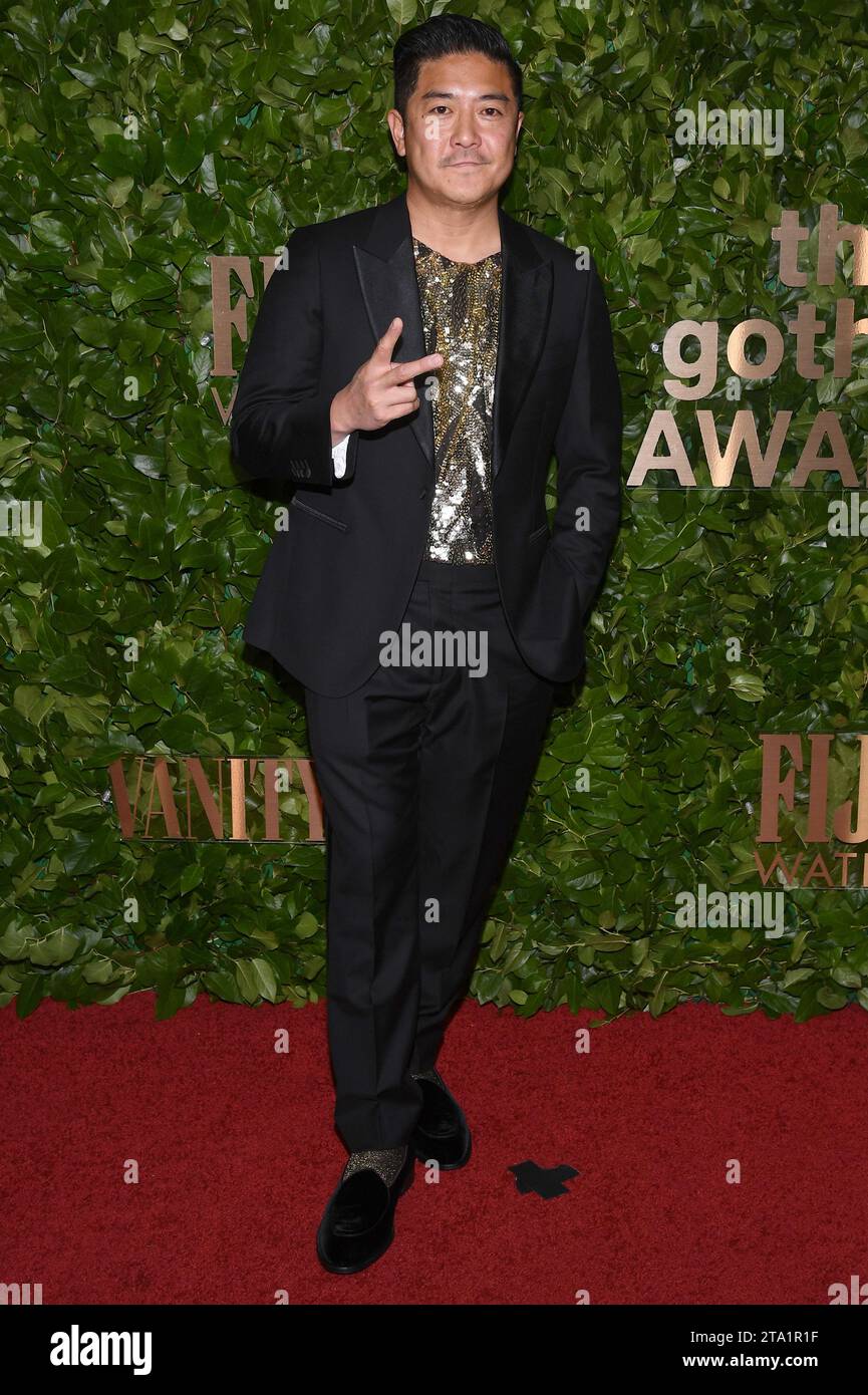 Tze Chun attends the 2023 Gotham Awards at Cipriani Wall Street, New ...