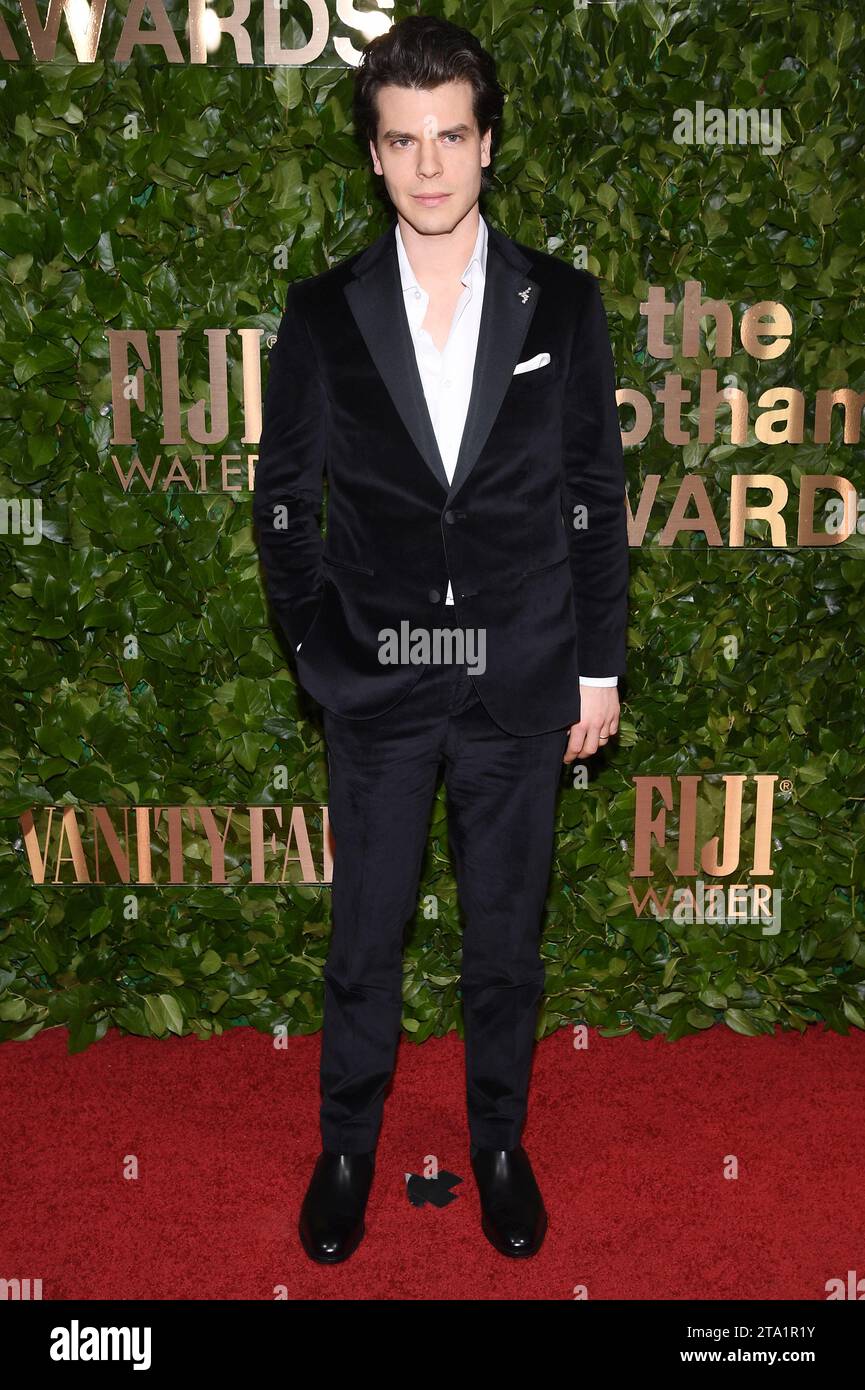 Gus Halper attends the 2023 Gotham Awards at Cipriani Wall Street, New ...