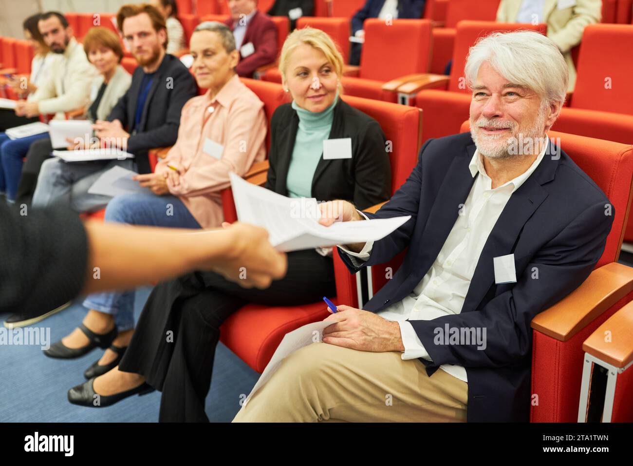 Receiving information hi-res stock photography and images - Alamy