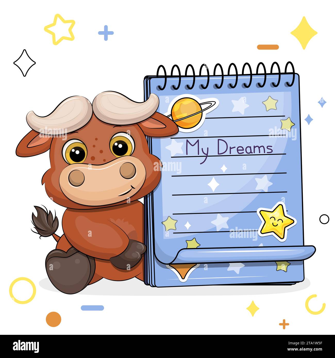 Cartoon buffalo hi-res stock photography and images - Alamy